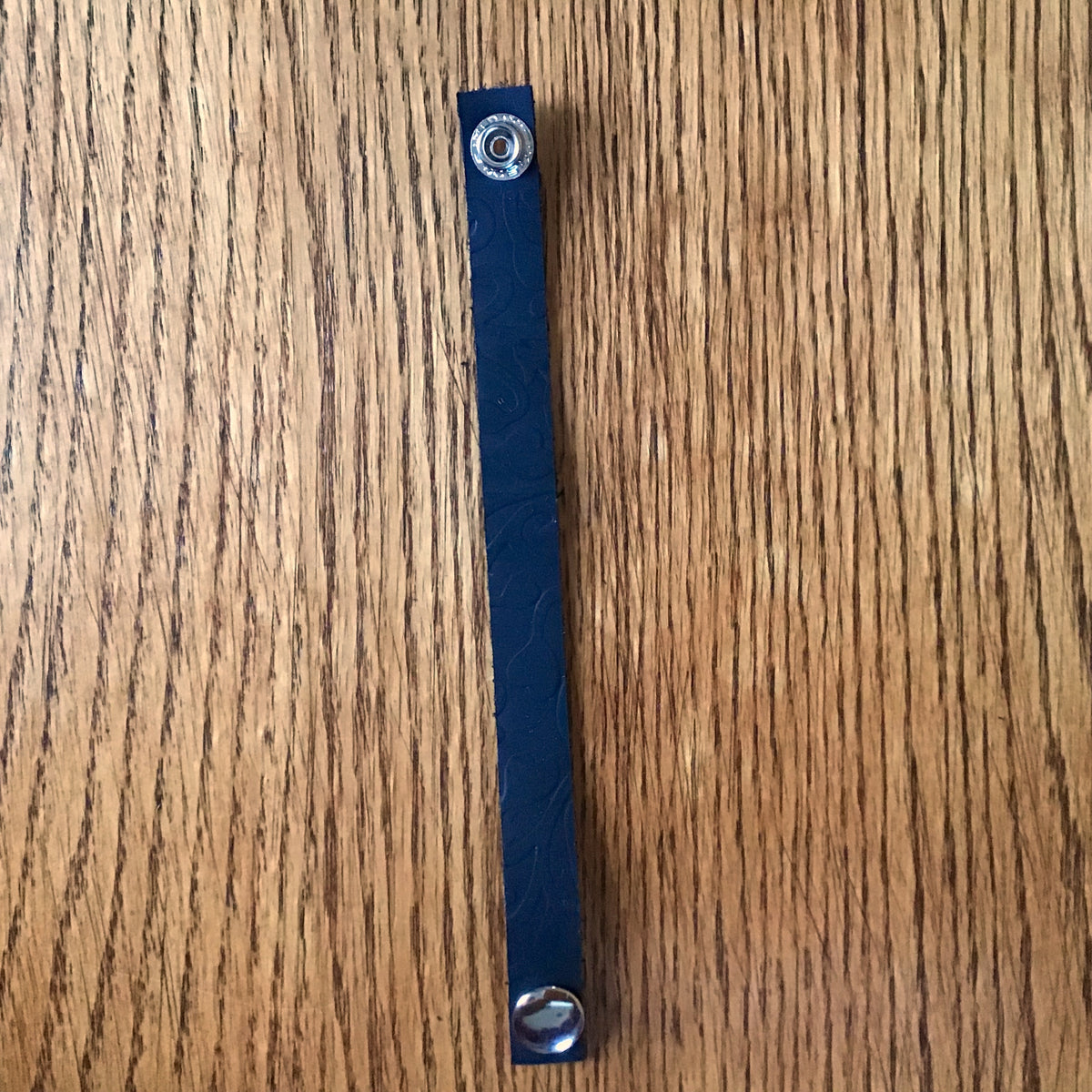 The Cranky Sheep Leather Shawl Cuffs - Black Leather